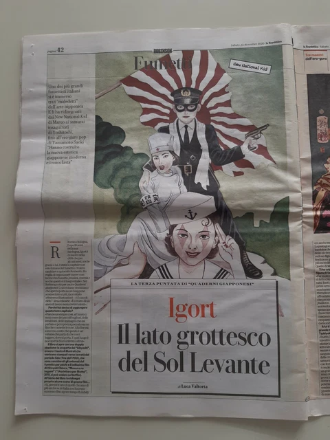 IGORT IL LATO grottesco del Sol Levante su Robinson 12 dicembre 2020 ...