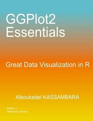 GGPLOT2 ESSENTIALS: GREAT Data Visualization in R by Alboukadel Kassambara: New £20.27 - PicClick UK