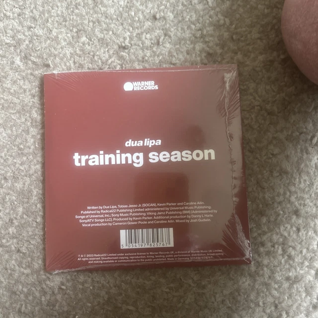 DUA LIPA - Training Season (2024) CD Single. Limited Edition. New and ...