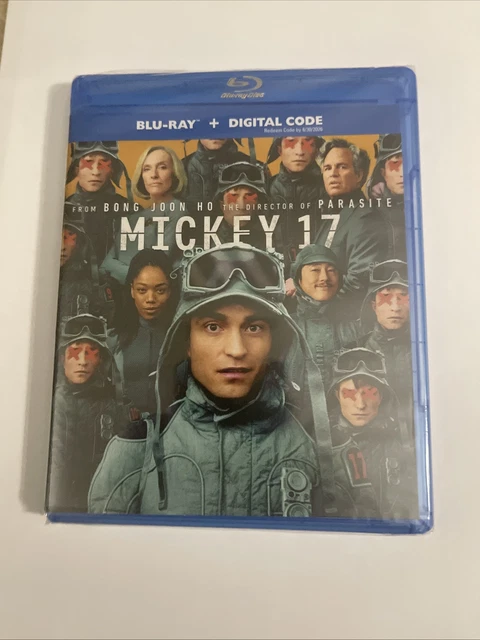 MICKEY 17 (BLU-RAY + Digital Code, 2025) Robert Pattinson; BRAND NEW AND SEALED $23.52 - PicClick CA
