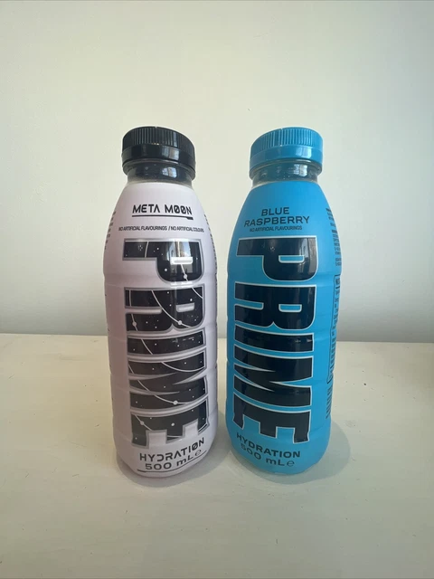 PRIME HYDRATION DRINK by logan paul x ksi Meta Moon And Blue Raspberry ...