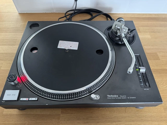 TECHNICS SL 1210 MK2 (II) Quartz Direct Drive Turntable / Record Deck ...