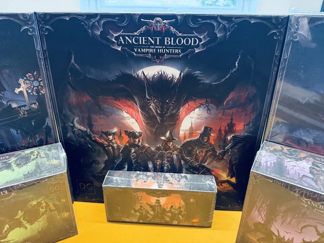 ANCIENT BLOOD: THE Order of Vampire Hunters (2025) Kickstarter + extras ...