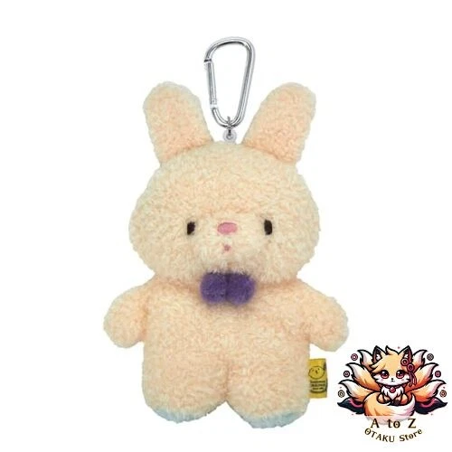 NEW SUN LEMON Fluffy Tatton Bunny Passport Pouch Beige 19cm Japan £31. ...