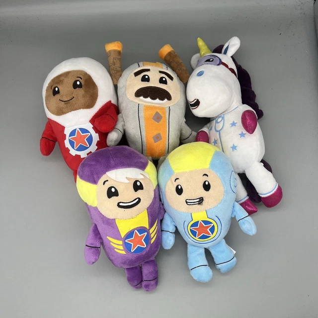GO JETTERS PLUSH Soft Toy Bundle Set Cbeebies £39.99 - PicClick UK