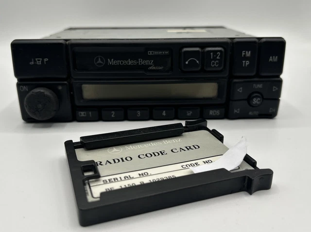 MERCEDES CLASSIC BECKER BE1150 Radio R129 R170 W124 W140 W202 W210 ...