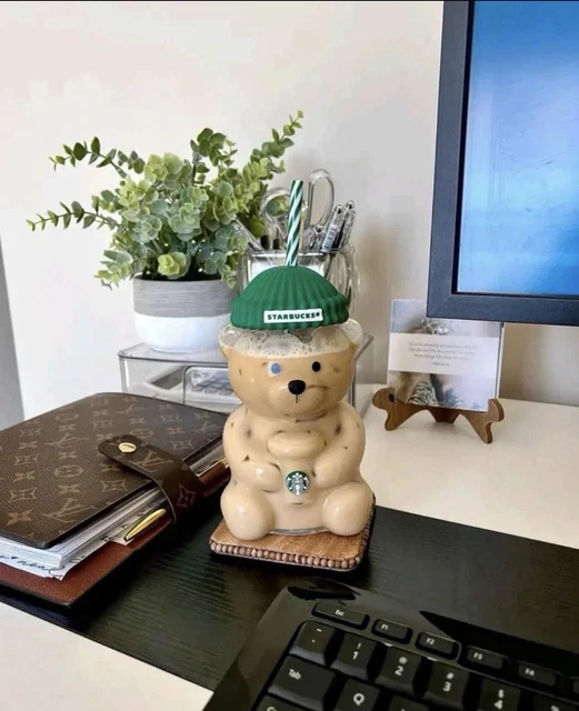 2026 STARBUCKS BEARISTA Viral Glass Bear Cup $233.97 - PicClick AU