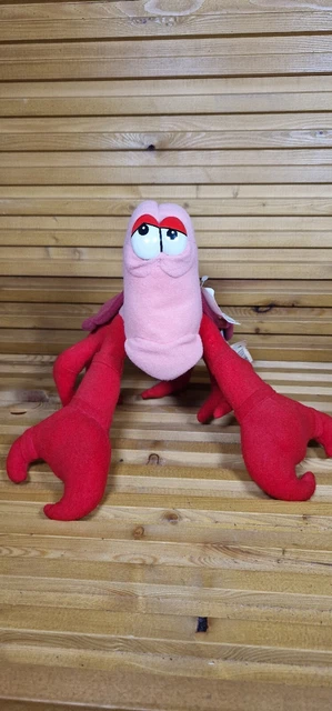 VINTAGE SEBASTIAN THE Little Mermaid Disneyland Walt Disney World Soft ...