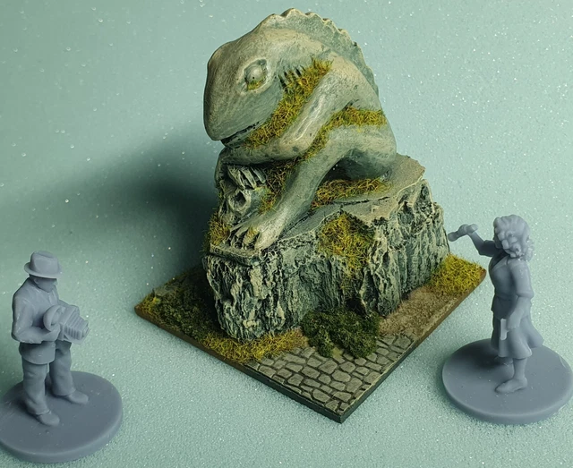 CTHULHUESQUE RESIN STATUE - Cthulhu/DnD/Pathfinder/TTRPG 28/32mm scale ...
