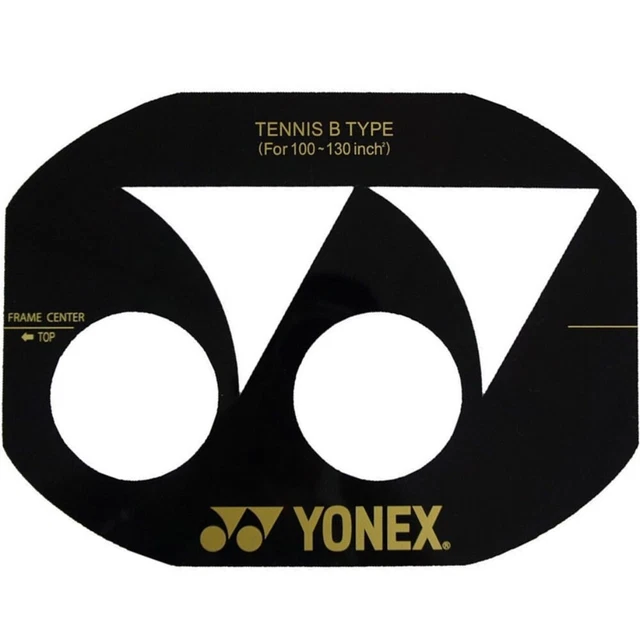 YONEX TENNIS RACKET String Logo Stencil Card 100-130" - Durable Plastic ...