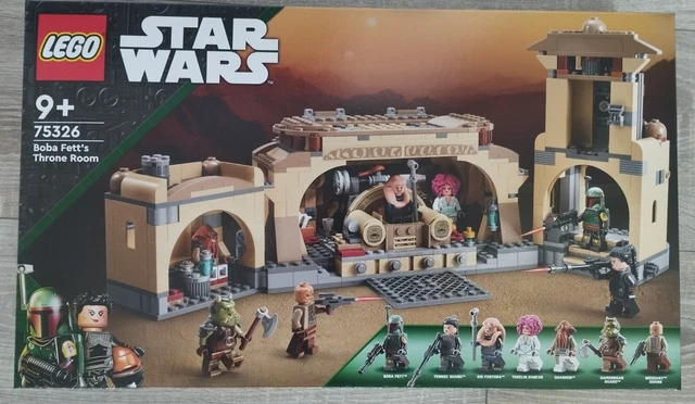 LEGO SET 75326 Star Wars Boba Fats Throne Room, New + Original ...