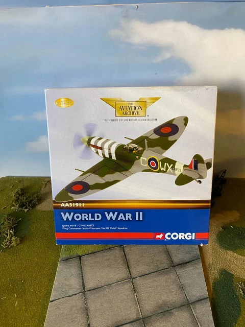 CORGI AVIATION ARCHIVE 1/72nd scale diecast Model Ref: AA31911 SPITFIRE ...
