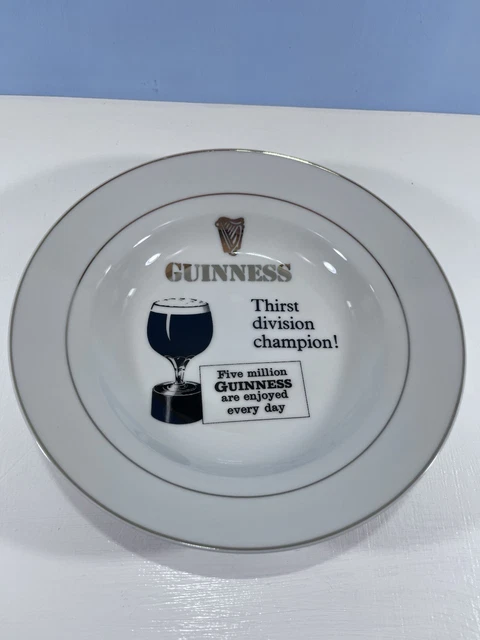 CARLTON WARE RARE Vintage Guinness Advertising Dish £16.31 - PicClick UK