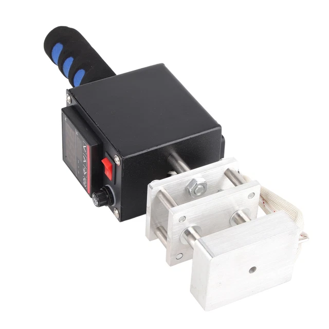 HOT FOIL STAMPING Machine Handheld Digital Heat Press Leather Cloth ...
