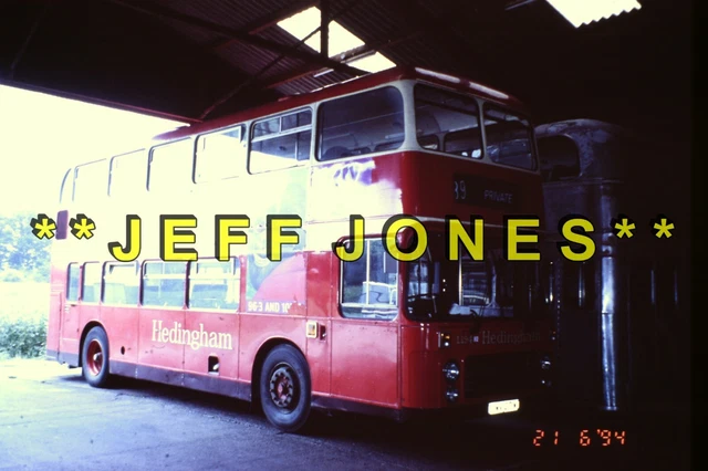 ORIGINAL 35MM SLIDE 4882-Hedingham VRT/ECW L194 JWV271W Sible Hedingham ...