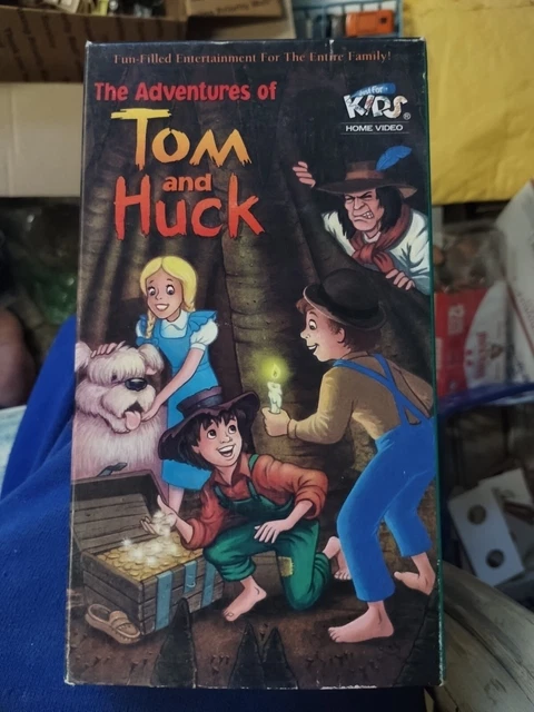 THE ADVENTURES OF Tom and Huck Vintage VHS 1980 Kids Cartoon £2.32 ...