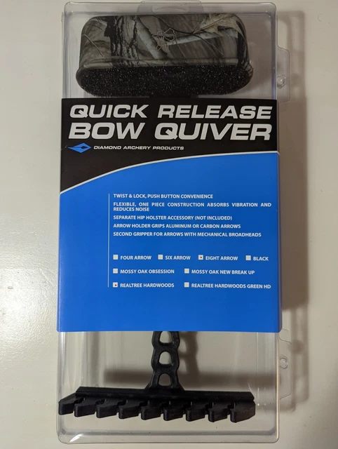 DIAMOND ARCHERY BY Bowtech - Compound Bow 1-Piece Quiver - Realtree ...