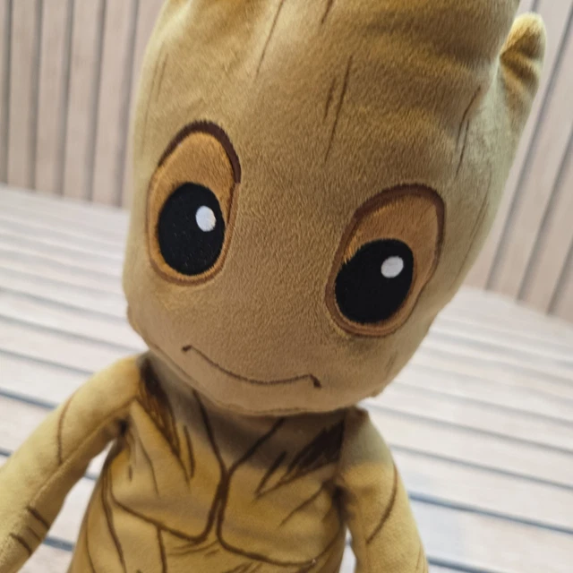 64H MARVEL GUARDIANS of the Galaxy Baby Groot 14-Inch Light Up Plush ...