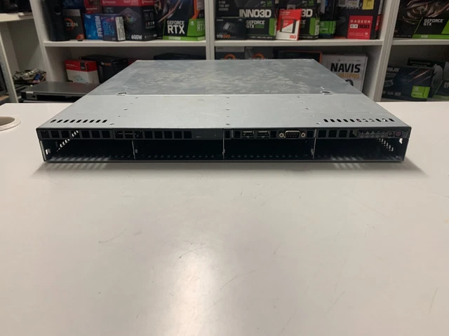 SUPERMICRO CSE-813M SUPER Chassis SC813 1U 19" Server Gehäuse ...