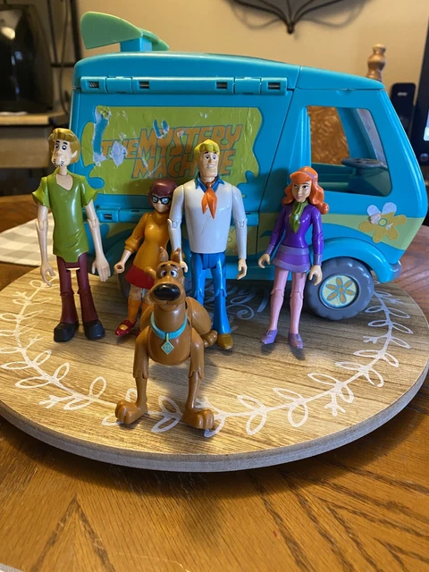 SCOOBY -DOO MYSTERY Machine Van Hanna Barbera 50th Anniversary Figures ...