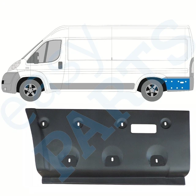 Fiat Ducato Boxer Relay 2006 Long Rear Wing Repair Panel Wing Panel