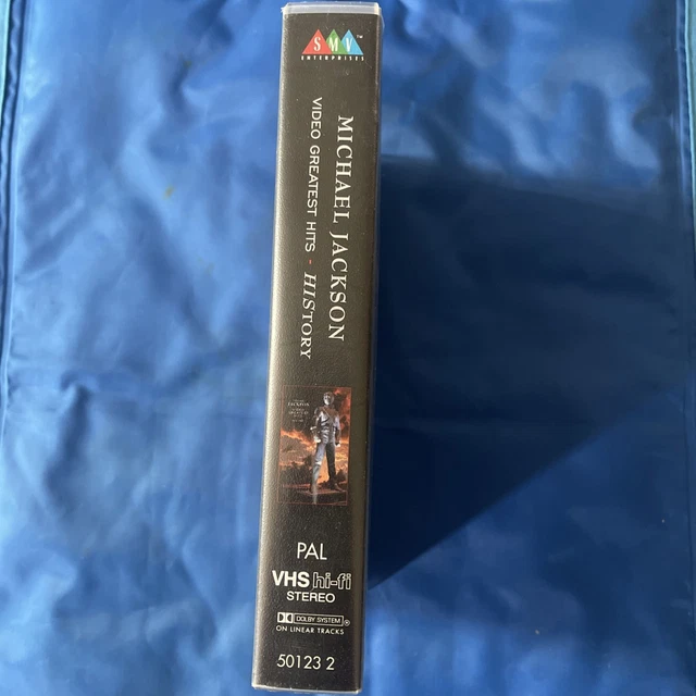 MICHAEL JACKSON HISTORY- Video Greatest Hits (VHS/SH, 1995) £4.38 ...