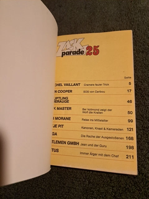 ZACK PARADE NR. 25 mit Rick Master + Dan Cooper Comics • Koralle TB ...