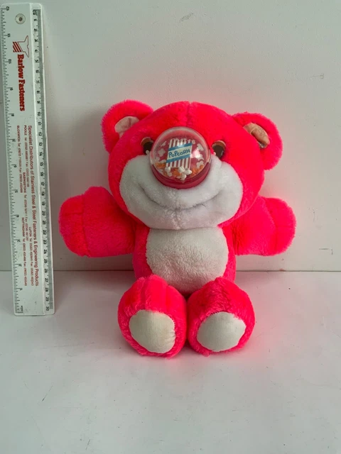 VINTAGE PLAYSKOOL NOSY Bear Popcorn Plush Stuffed Animal RARE 1980s ...