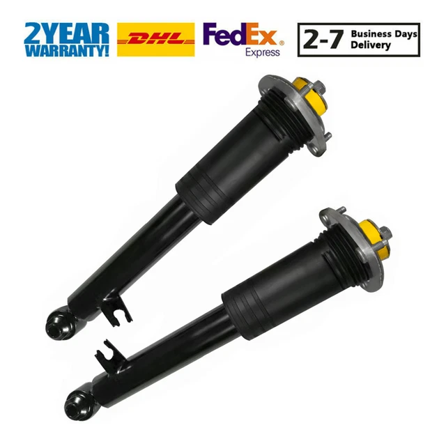 PAIR REAR SHOCK Struts Assys w/o EDC 33526781921 For BMW X5 X6 E70 E71 ...