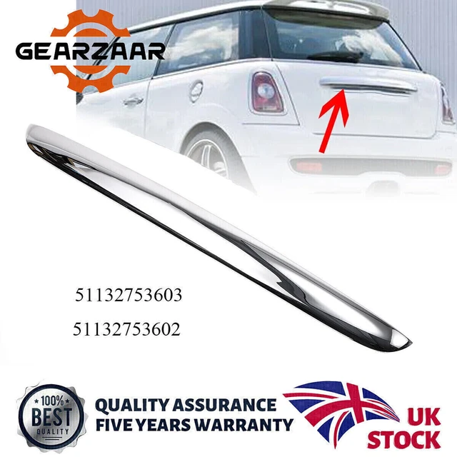 TRUNK HANDLE FOR Mini Cooper R55 R56 Boot Lid Grab Tailgate Chrome ...