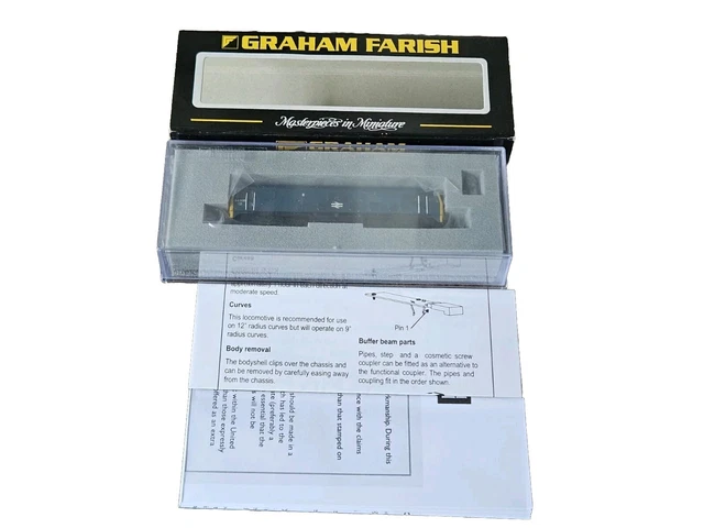 GRAHAM FARISH 'N' Gauge 372-975 Br Blue Class 24 24035 Diesel ...