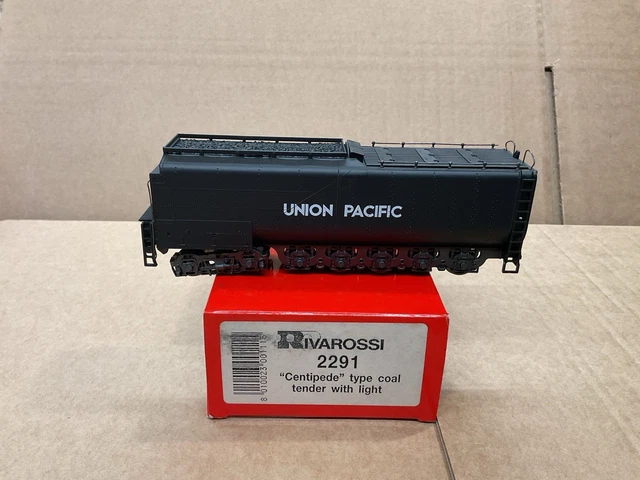 RIVAROSSI HO SCALE Big Boy Steam Locomotive 4-8-8-4 Tender Up Centipede ...
