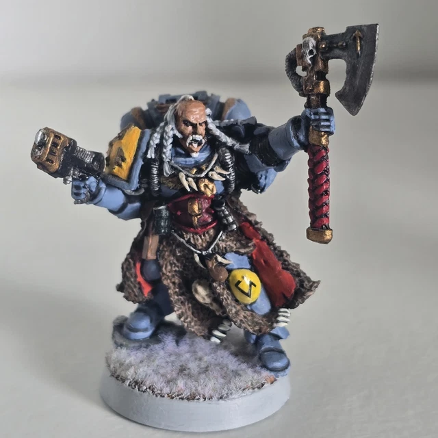 METAL SPACE WOLVES Rune Priest Lord Guard Warhammer 40k well painted £ ...