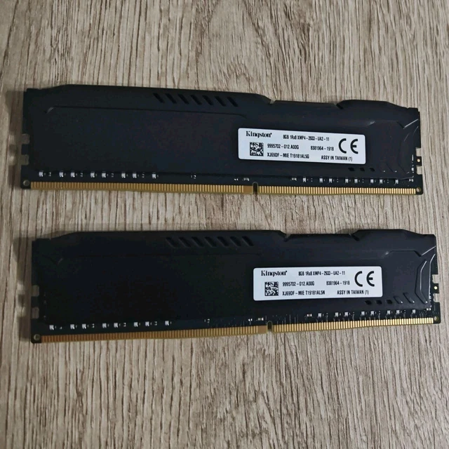 KINGSTON HYPERX(FM) FURY 16GB (2x8GB) DDR4 RAM 2933Mhz EUR 54,99 ...
