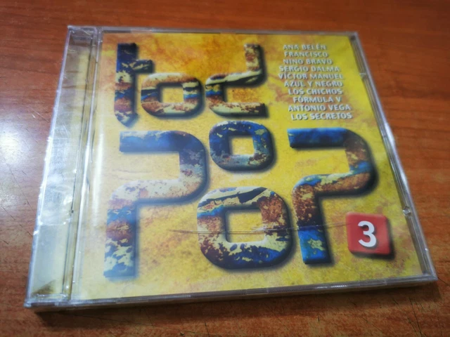 TODO POP 3 - Cd Precintado 2001 Ana Belen Sergio Dalma Azul Y Negro ...