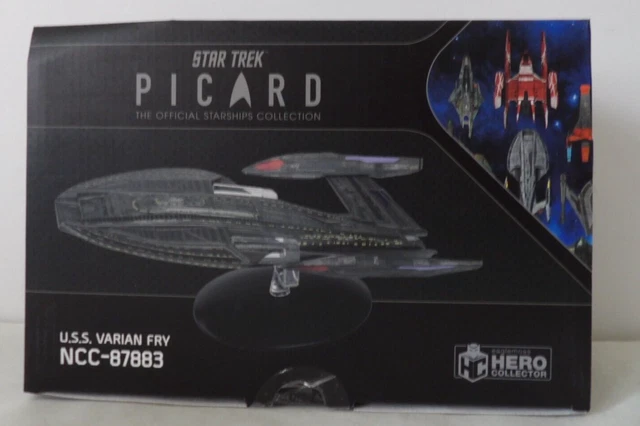 EAGLEMOSS HERO COLLECTOR Star Trek Picard U.s.s. Varian Fry Ncc-87883 ...