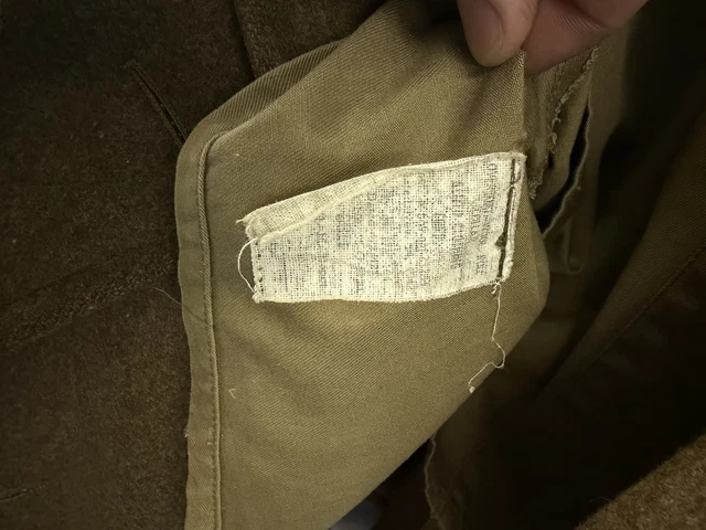 ORIGINAL WW2 US Army Enlisted Wool Overcoat Greatcoat Jacket Size 38R ...