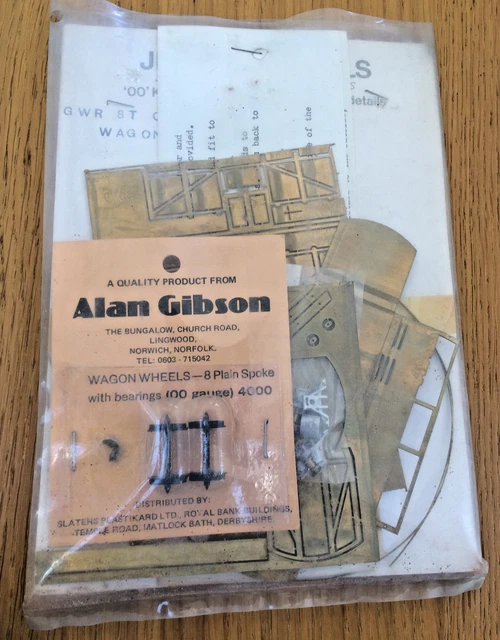 OO GAUGE JIDENCO Models GWR 8T cattle wagon etched brass kit £30.00 - PicClick UK