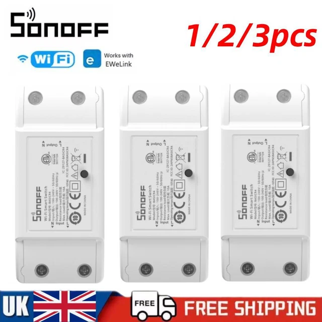 SONOFF BASICR4 WI-FI Smart Wireless Light Switch eWeLink Remote Control Module £10.63 - PicClick UK