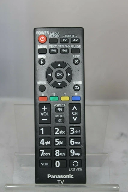 GENUINE PANASONIC REMOTE Control For N2Qayb000818 Original Tv Remote ...