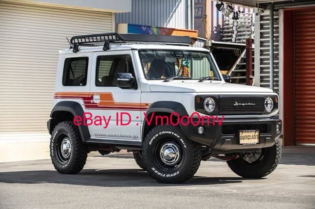 SUZUKI JIMNY JB74 Outclass Decal Sticker JB74 Side Door Stripes $180.00 ...
