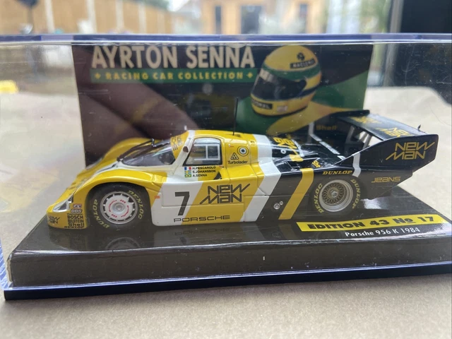LANG MINICHAMPS 1/43 Ayrton Senna Collection Car Model: Porsche 956 K ...