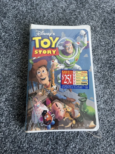 TOY STORY (VHS,1996) Walt Disney Pixar Collectible NEW FACTORY SEALED ...