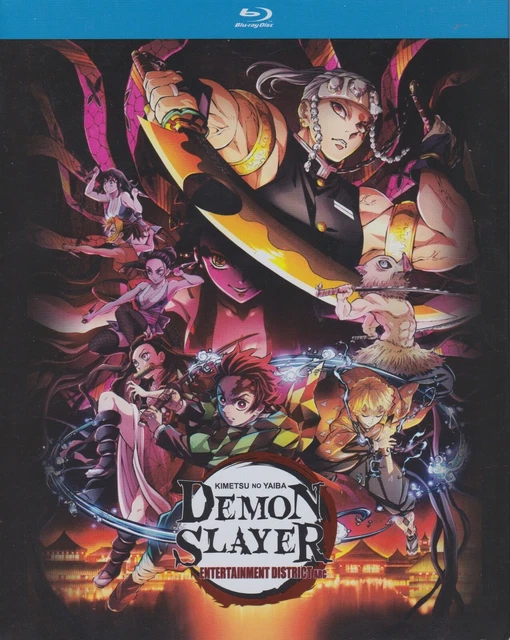 Demon Slayer Entertainment District Arc Blu Ray