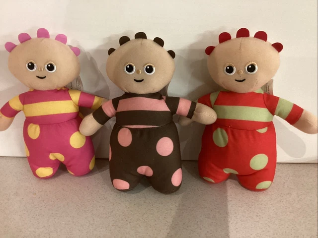 IN THE NIGHT Garden Tombliboos Plush Soft Toys Set x 3, OOO,EEE and UNN ...