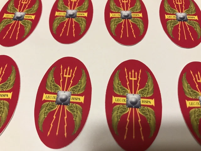 STICKERS PARA ESCUDOS Romanos de Playmobil (Roman Shields) (Autocollant ...