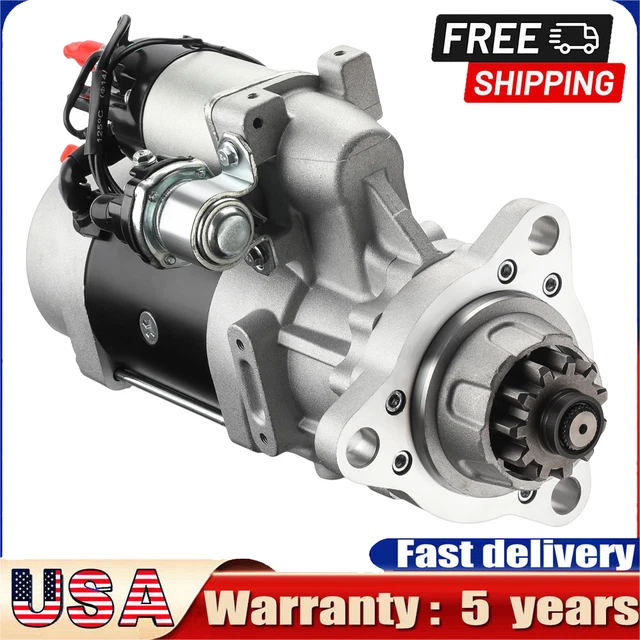 NEW 12V 11T 39Mt Starter For Heavy Duty Trucks Replaces Delco 8200308 ...