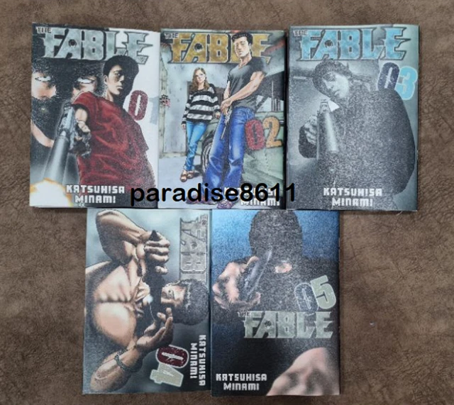 THE FABLE MANGA By Katsuhisa Minami Volume 1-5 English Version Comic DHL/FedEx $234.27 - PicClick AU