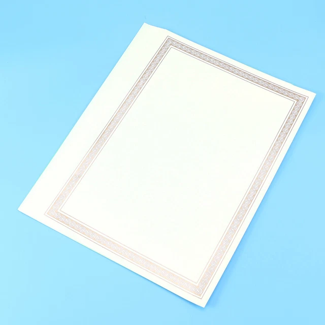 15 PCS/PACK CERTIFICATE Paper School Diploma Certificate Paper £17.59 ...