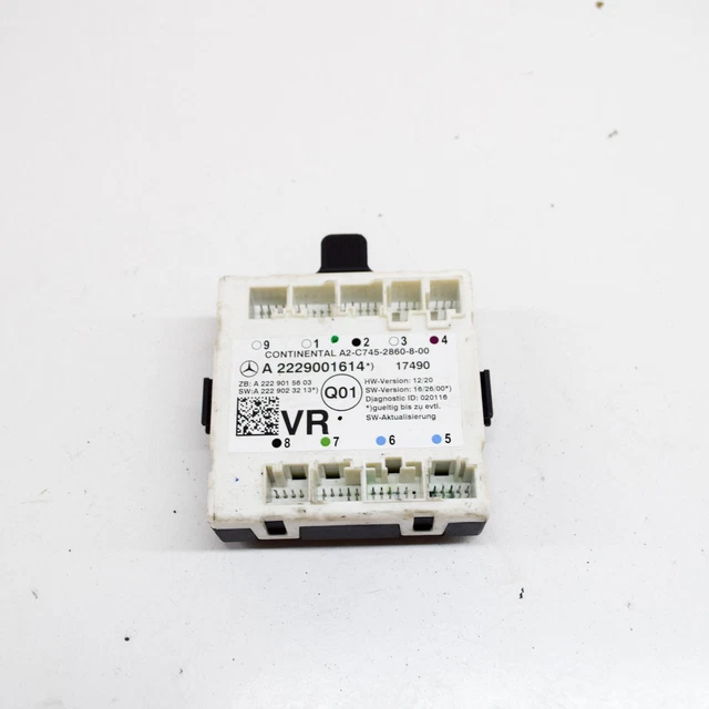 MERCEDES-BENZ GLC COUPE C253 front right door control unit A2229001614 ...